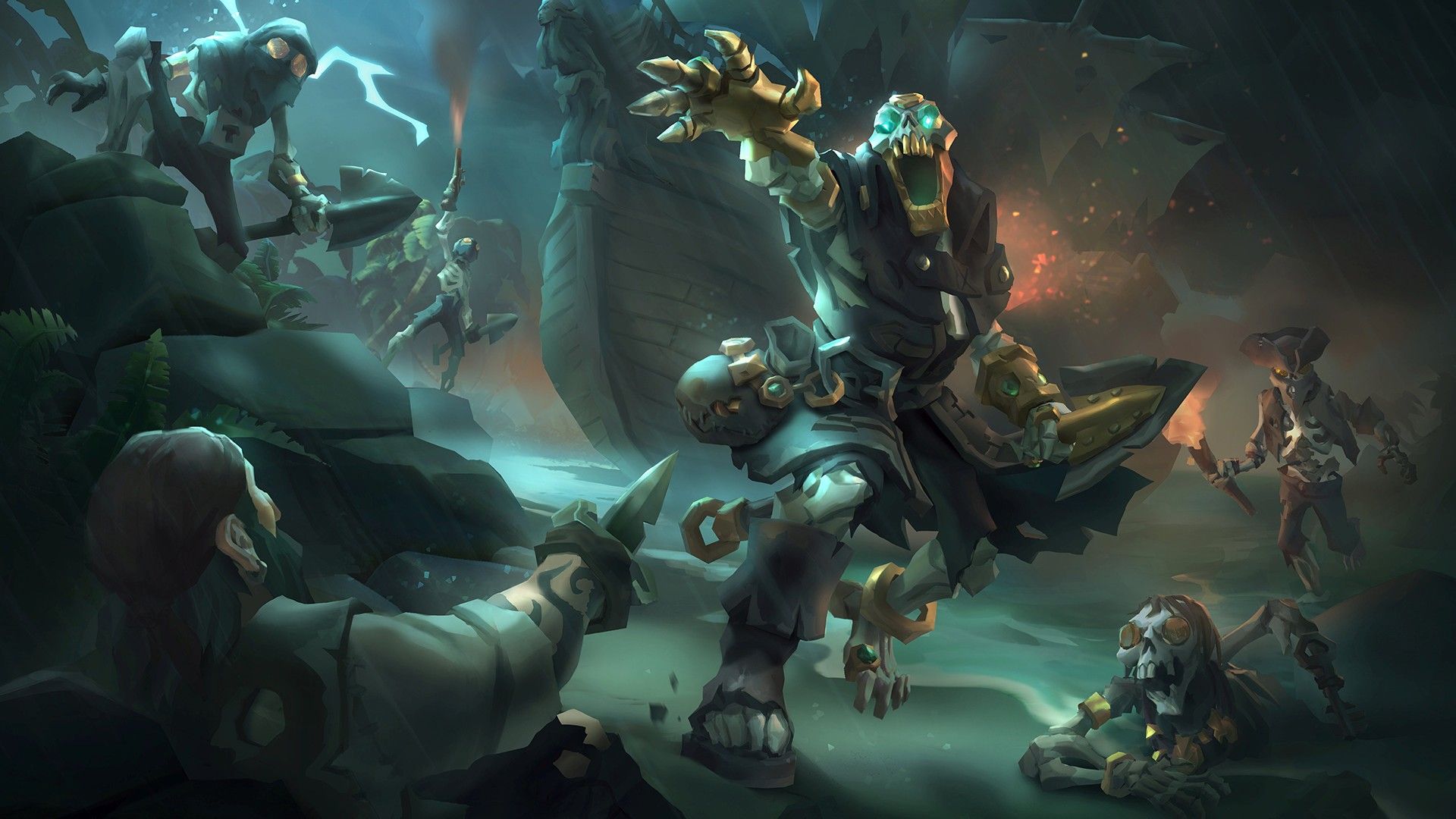 Rare’s Sea of Thieves Gets Tons of Screenshots and Art: Ships, Weapons ...