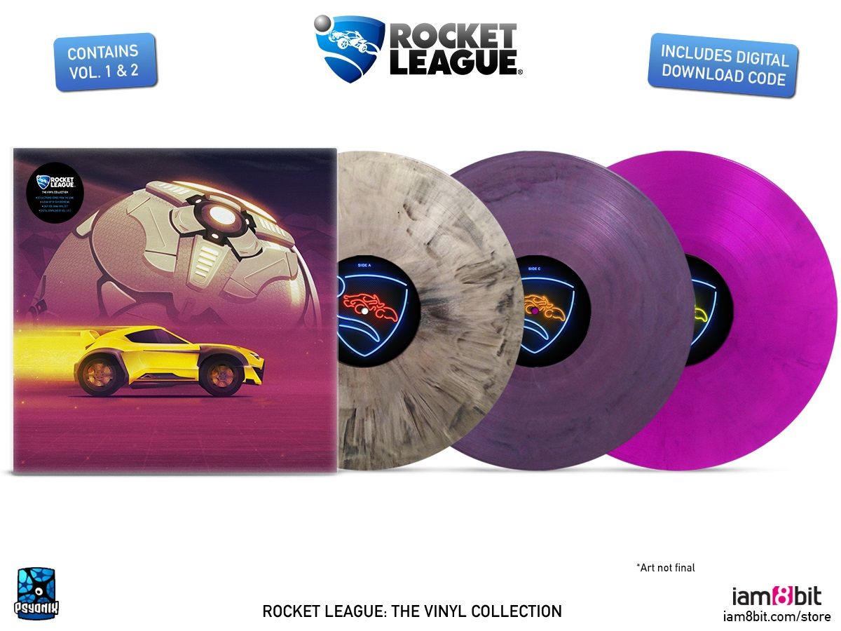 Rocket League: The Vinyl Collection Now Available for Pre-Order at iam8bit