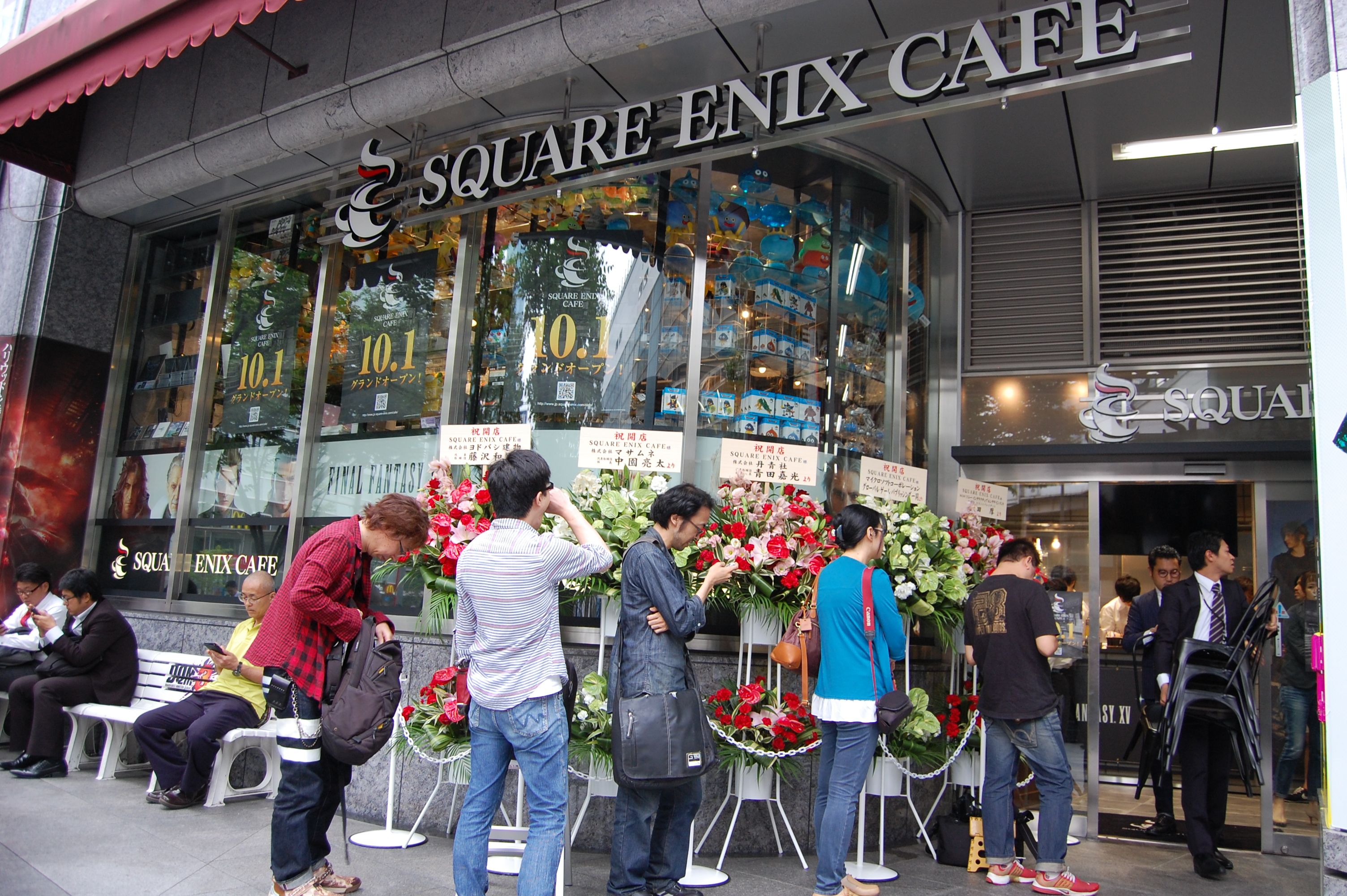 Visit with Us the Brand New Final Fantasy XV-Focused Square Enix Cafe ...