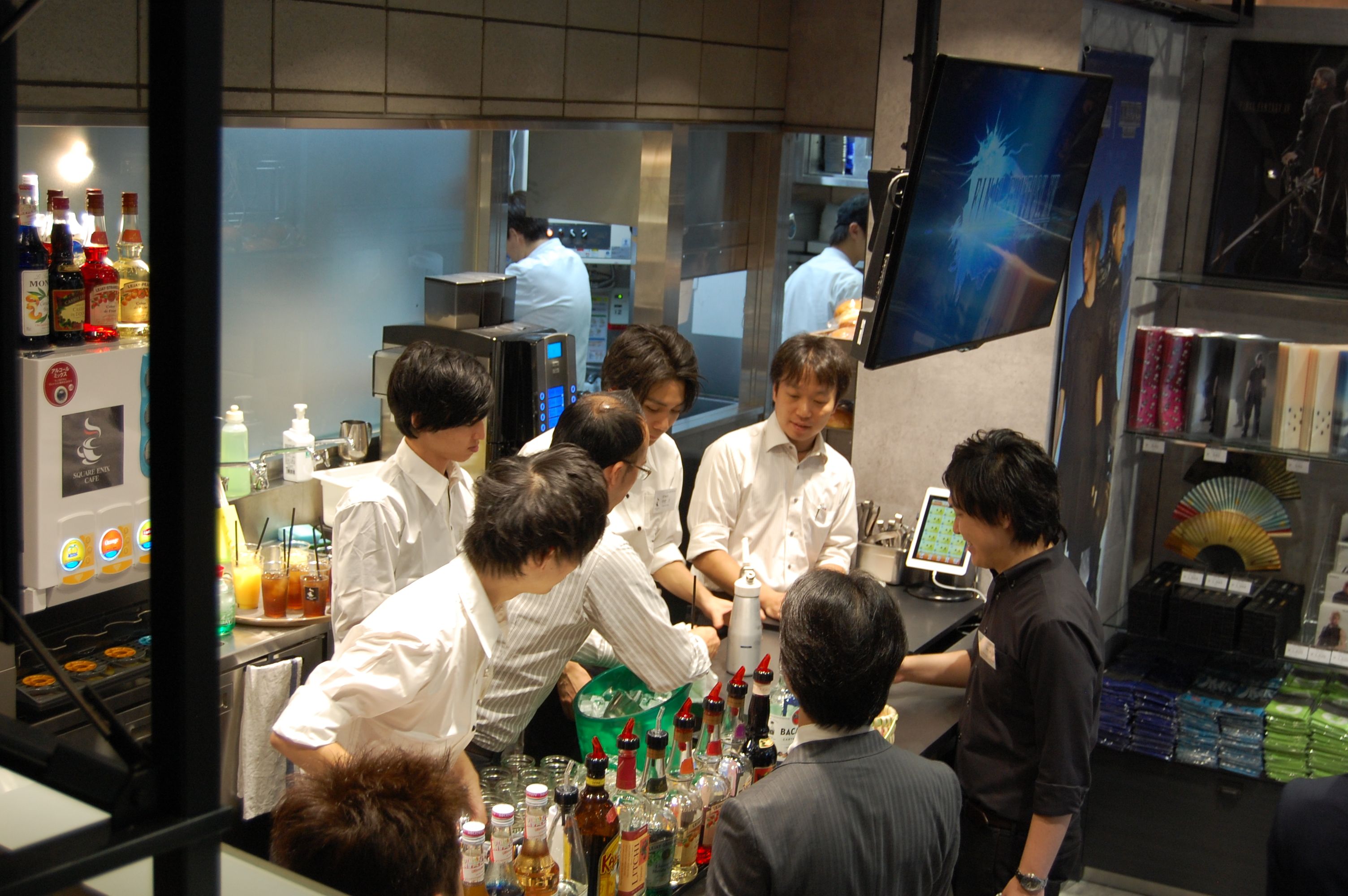 Visit with Us the Brand New Final Fantasy XV-Focused Square Enix Cafe ...