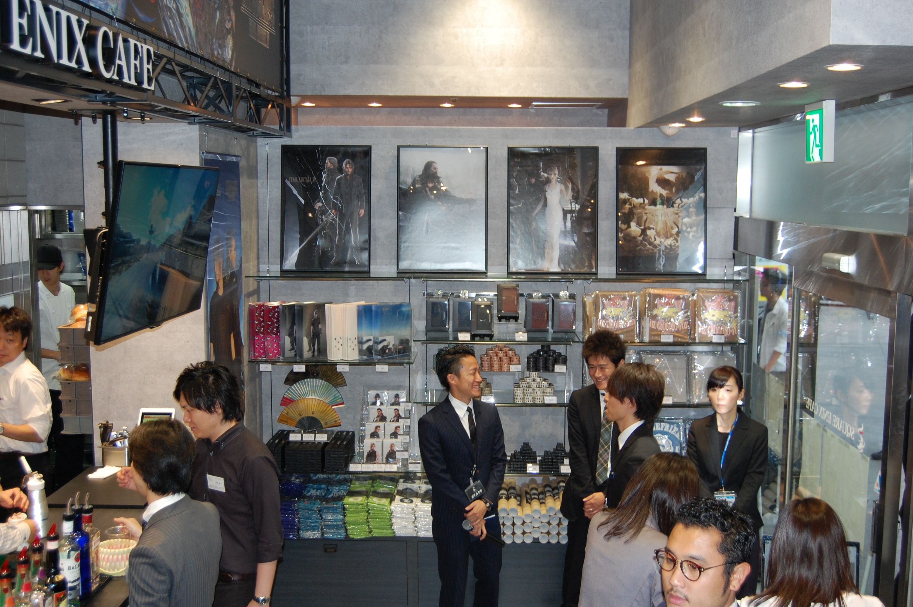 Visit with Us the Brand New Final Fantasy XV-Focused Square Enix Cafe ...