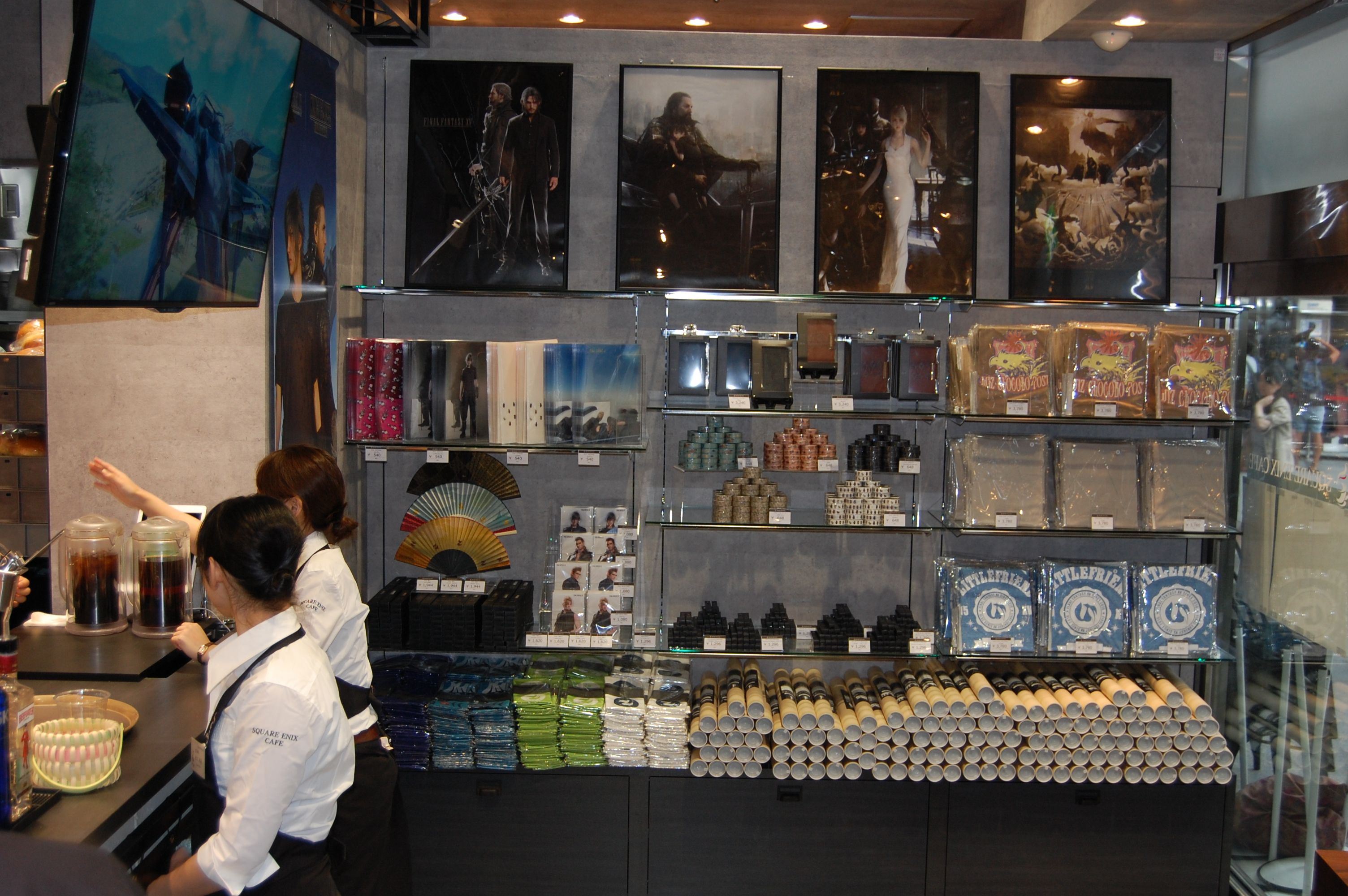 Visit with Us the Brand New Final Fantasy XV-Focused Square Enix Cafe ...