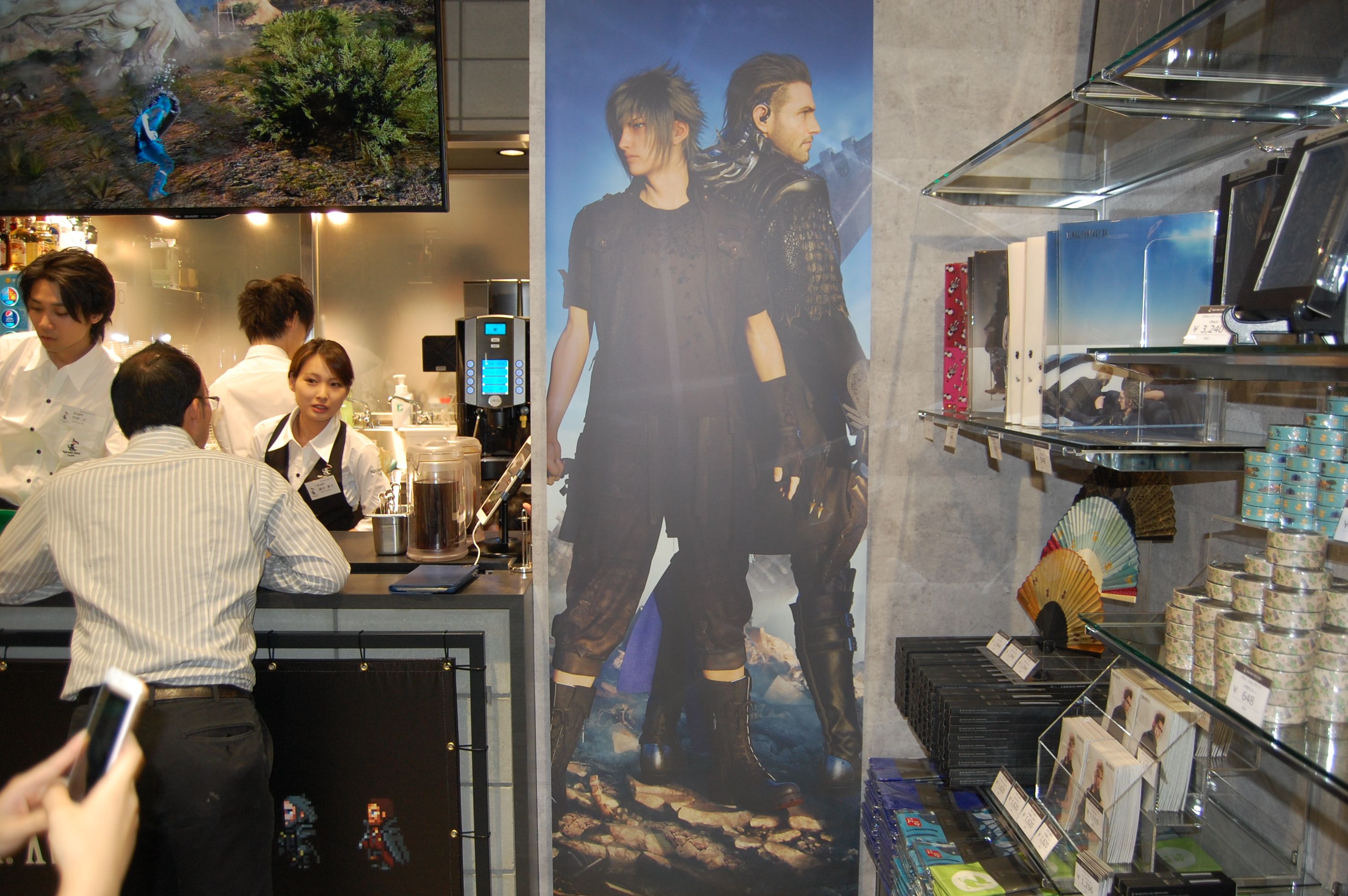 Visit with Us the Brand New Final Fantasy XV-Focused Square Enix Cafe ...