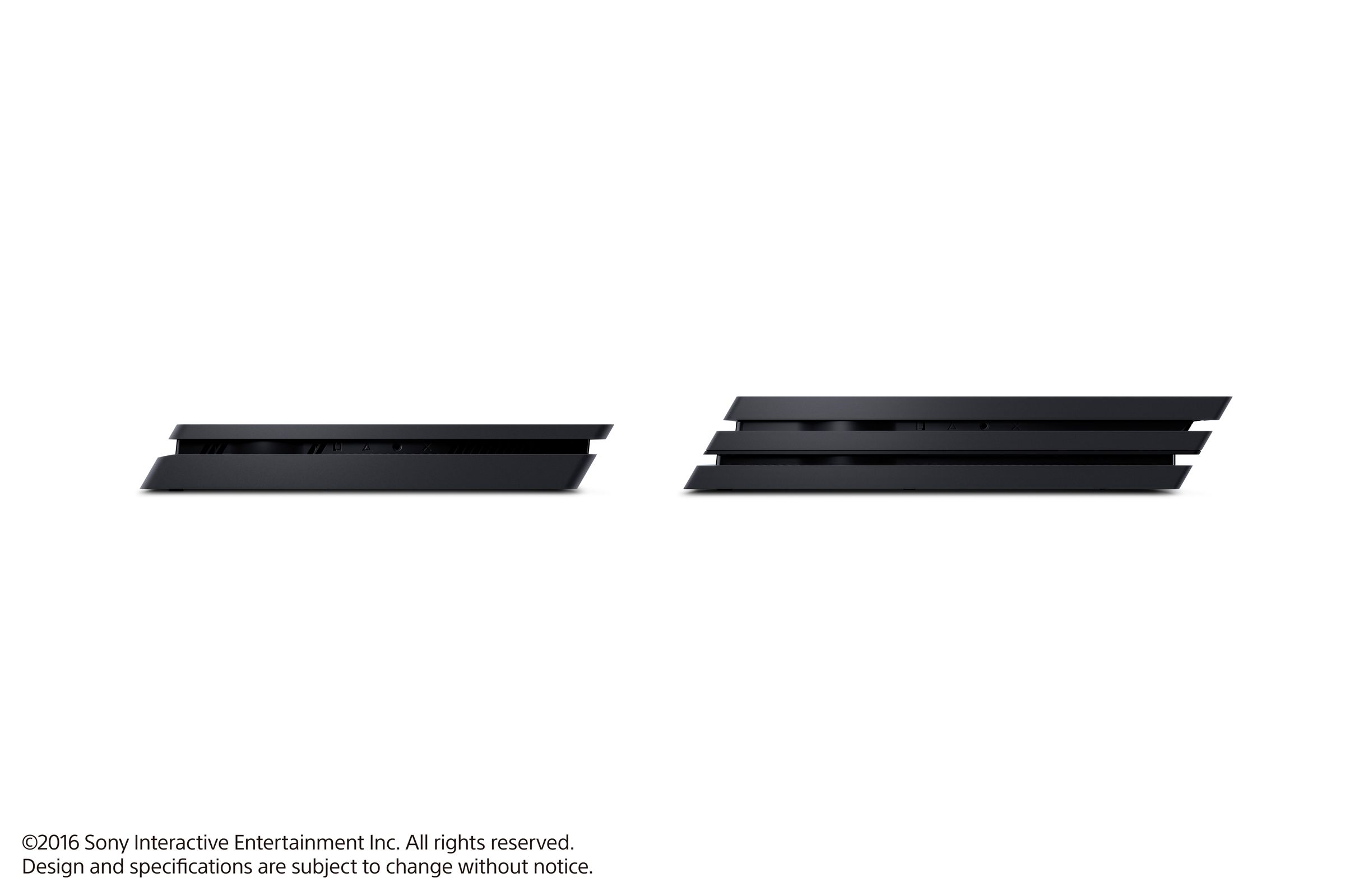 Newly Announced PS4 Pro and PS4 Slim Look Super-Sleek in New Official ...