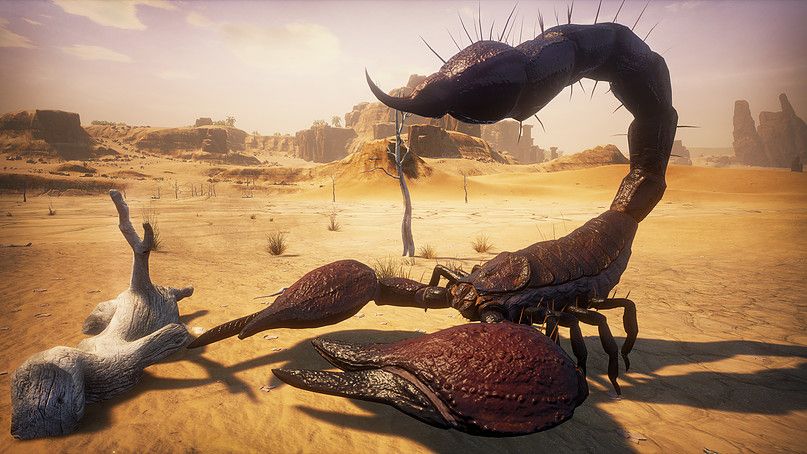 Conan Exiles Gets Two New Screenshots Showing Giant Scorpions and Birds