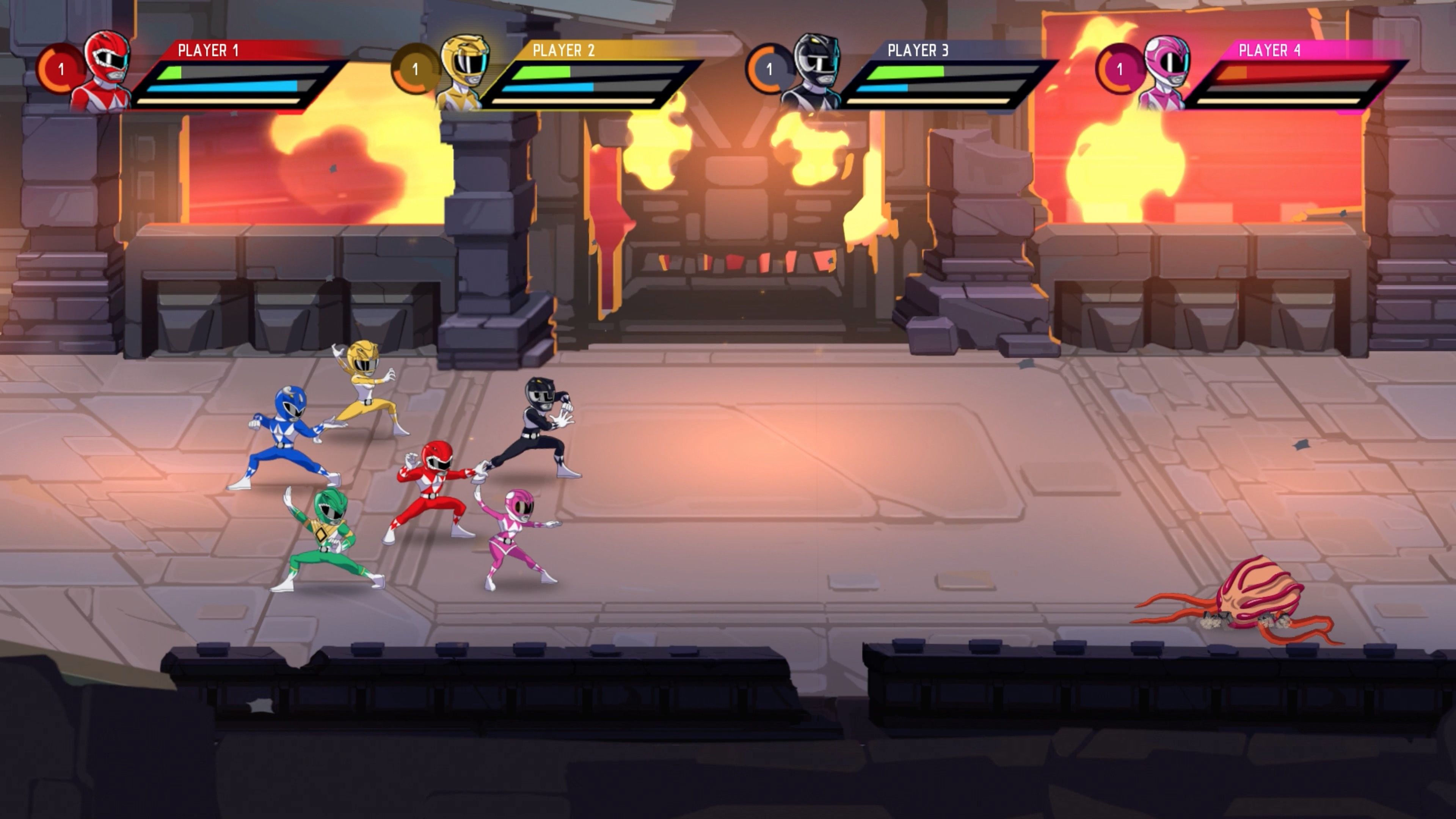 Mighty Morphin Power Rangers: Mega Battle Announced for PS4 and Xbox ...