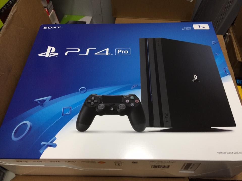 PS4 Pro Arriving at Retailers; Packaging Revealed in Early Pictures