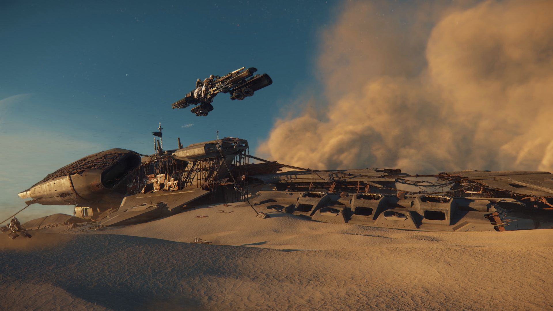 Star Citizen Shines in Beautiful New Screenshots Showing Planet Surface ...