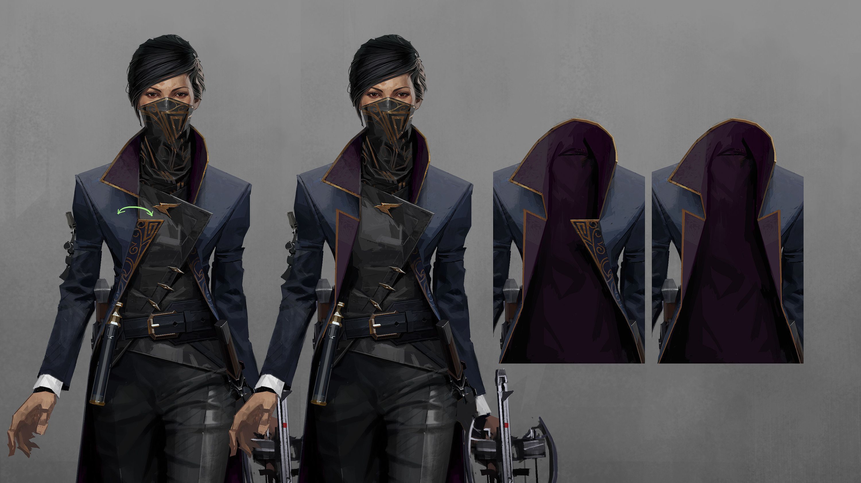 New Dishonored 2 Artwork Showcases the Fashion of the Game