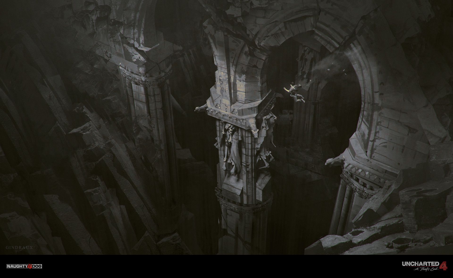 Uncharted 4 Concept Artist Releases New Artwork Showing the Game's Beautiful World