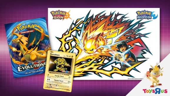 Celebrate Pokémon Sun and Moon's Launch with Free Swag from Toys“R”Us