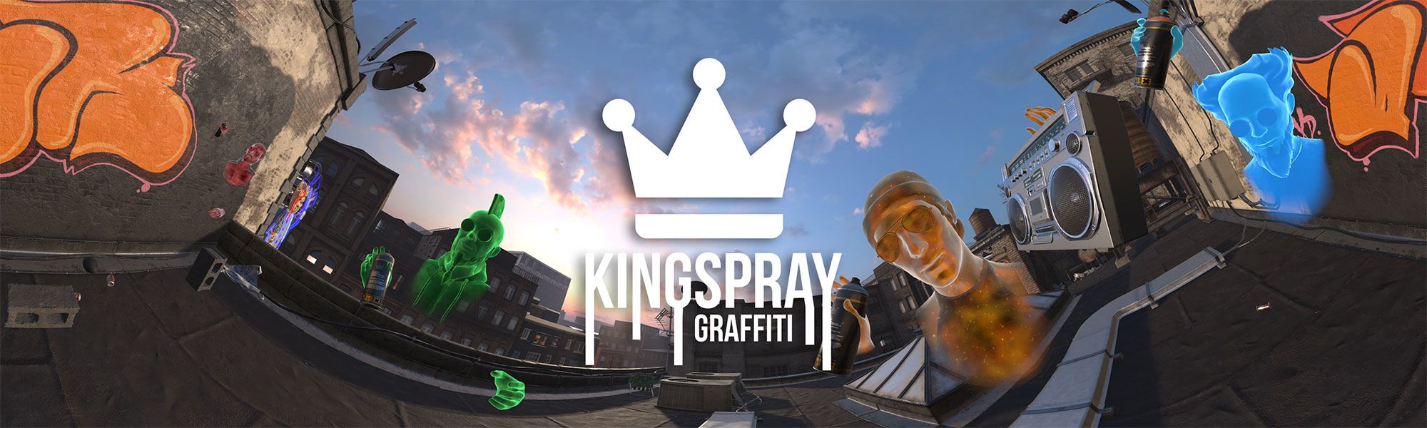 Kingspray Graffiti Simulator Tags VR Walls on Steam