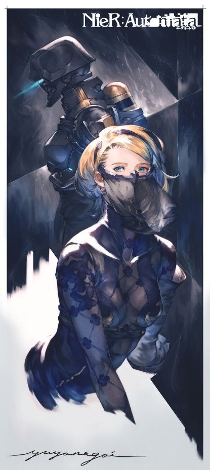 NieR: Automata Character Designer Shares Gorgeous Art Showing Operator ...