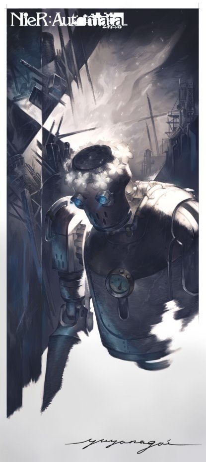 NieR: Automata Character Designer Shares Gorgeous Art Showing Operator ...