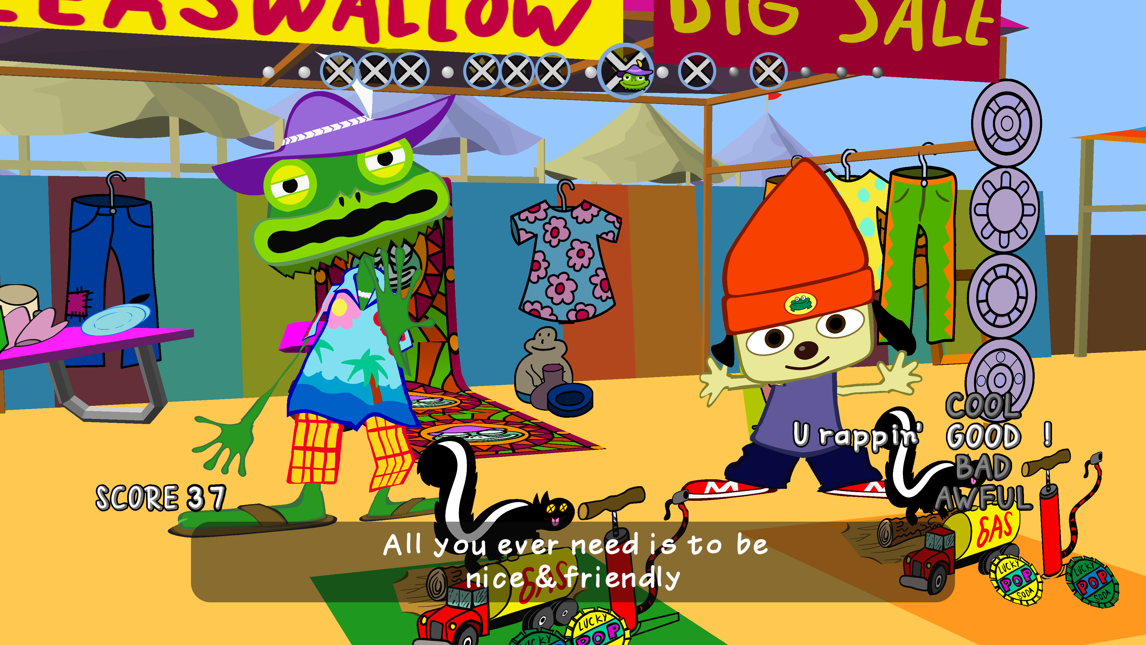 PaRappa the Rapper Remastered Gets First Screenshots and Details