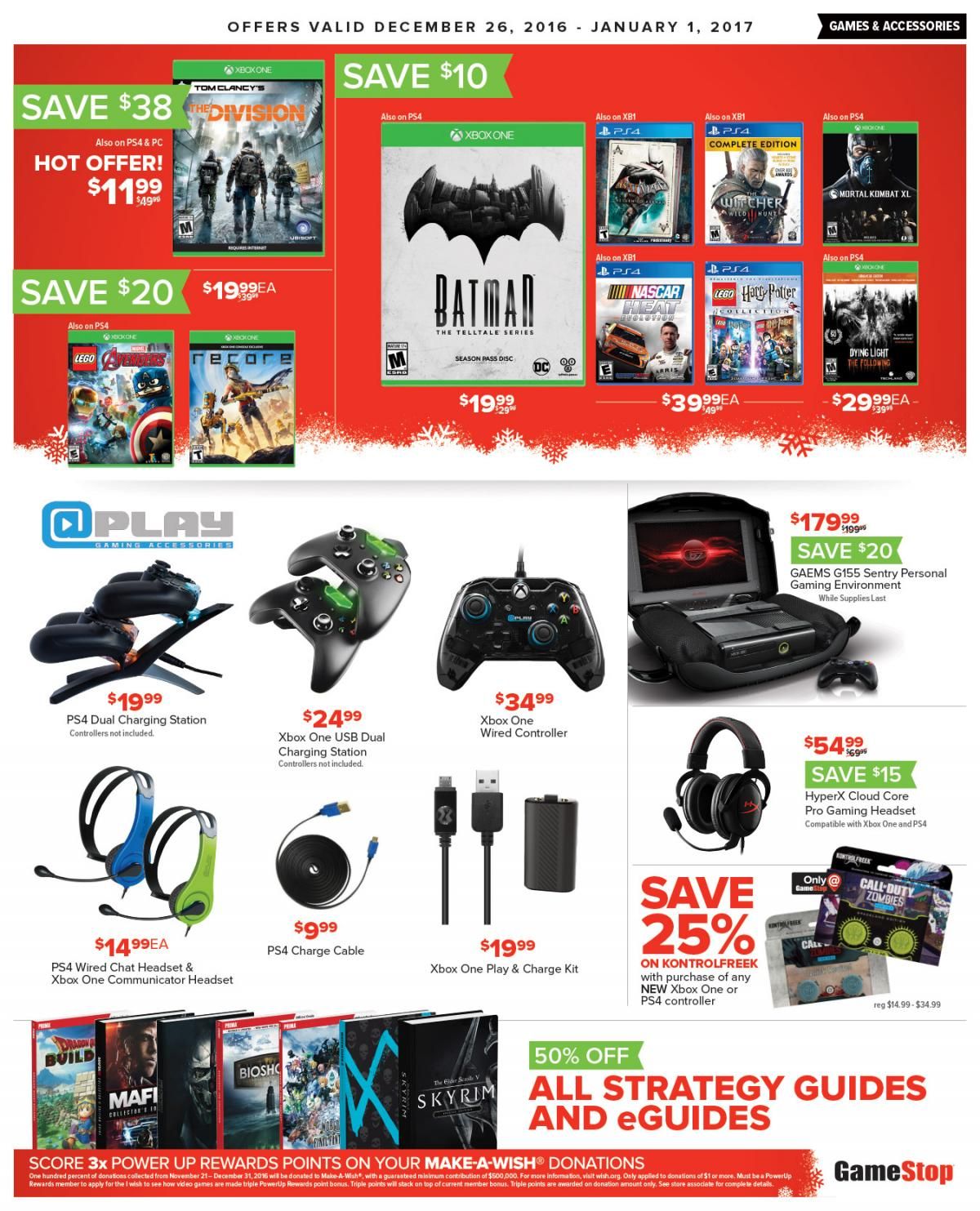 Save Big on Games and Accessories in GameStop's Winter Sale