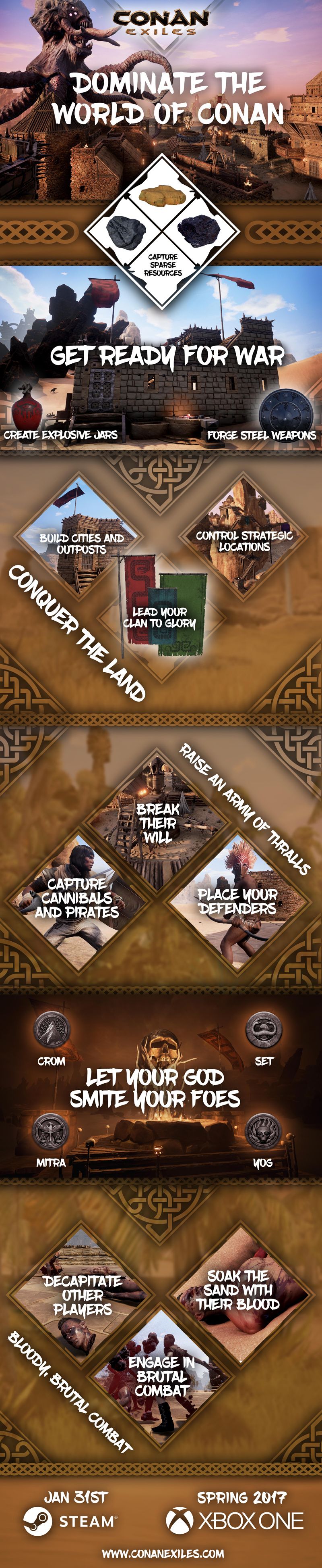 Conan Exiles Gets New Trailer and Screenshots Showing How You Become a ...