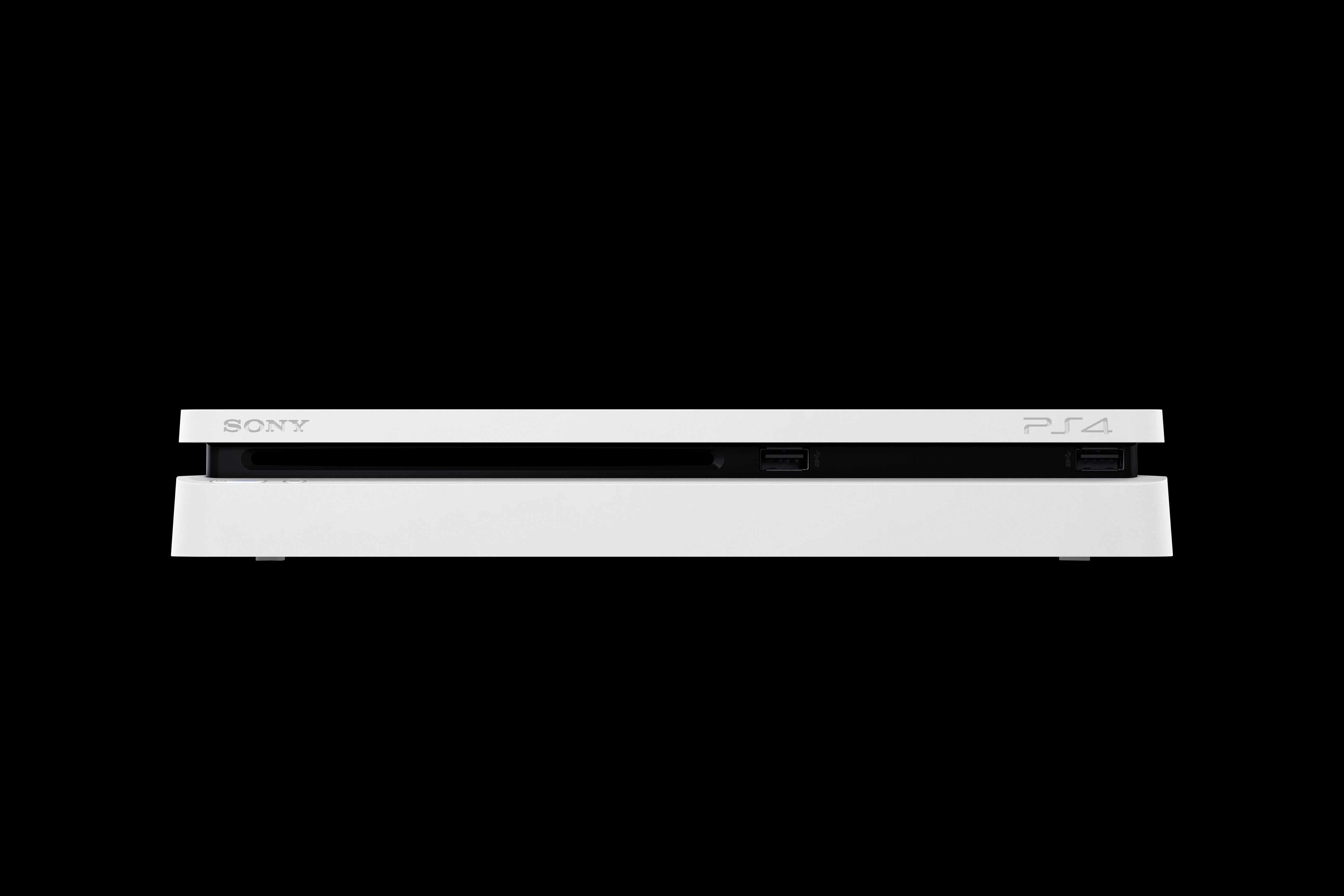 Sony Announces Glacier White PS4 Slim; Coming Later This Month