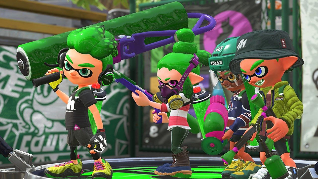 Nintendo Showcases Splatoon 2 Weapon Gameplay in Series of Videos