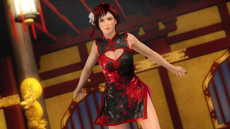 Dead Or Alive 5 Last Rounds Alluring Mandarin Dress Costumes