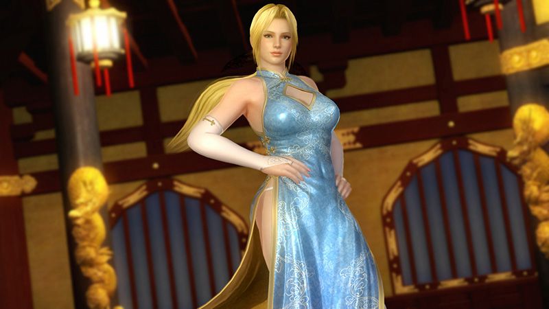 Dead Or Alive 5 Last Rounds Alluring Mandarin Dress Costumes