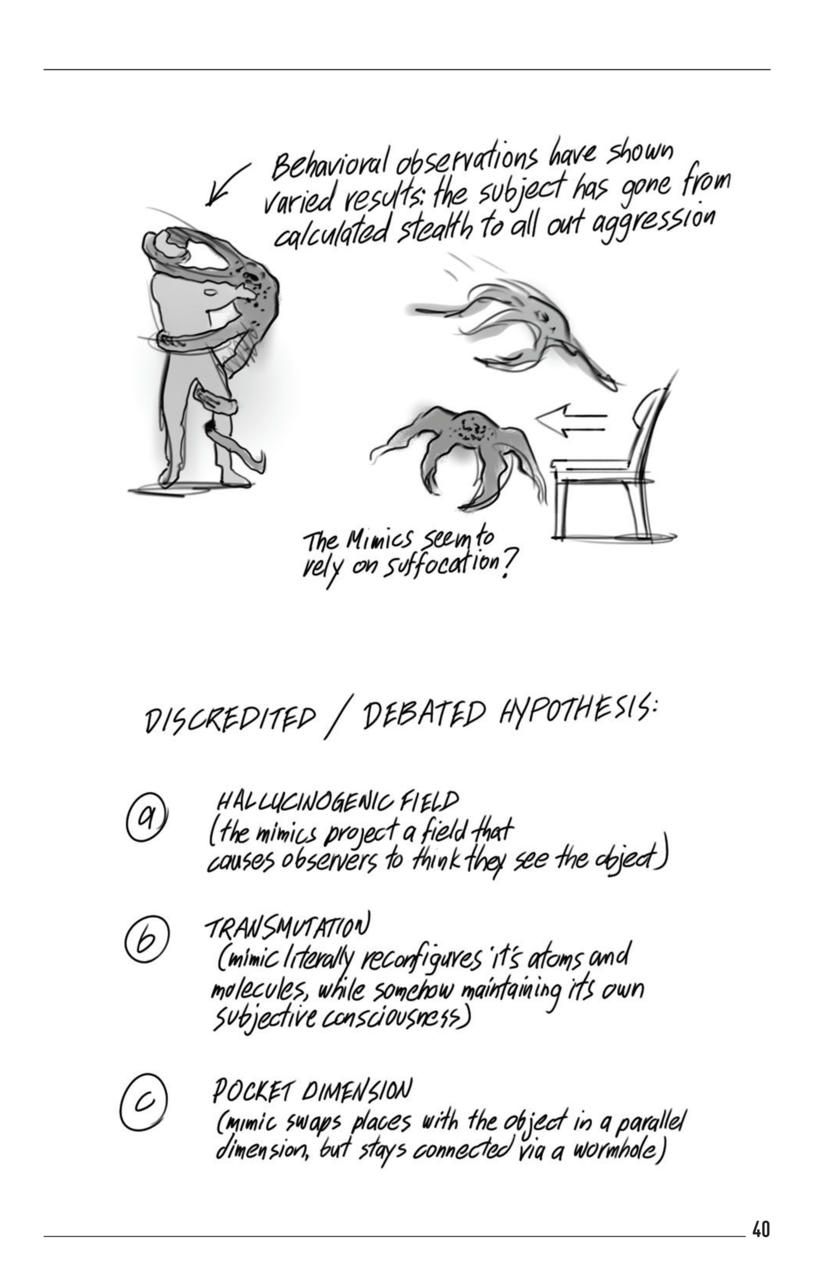 Prey Images Reveal Equipment and Enemy Lore Through Protagonist's Journal