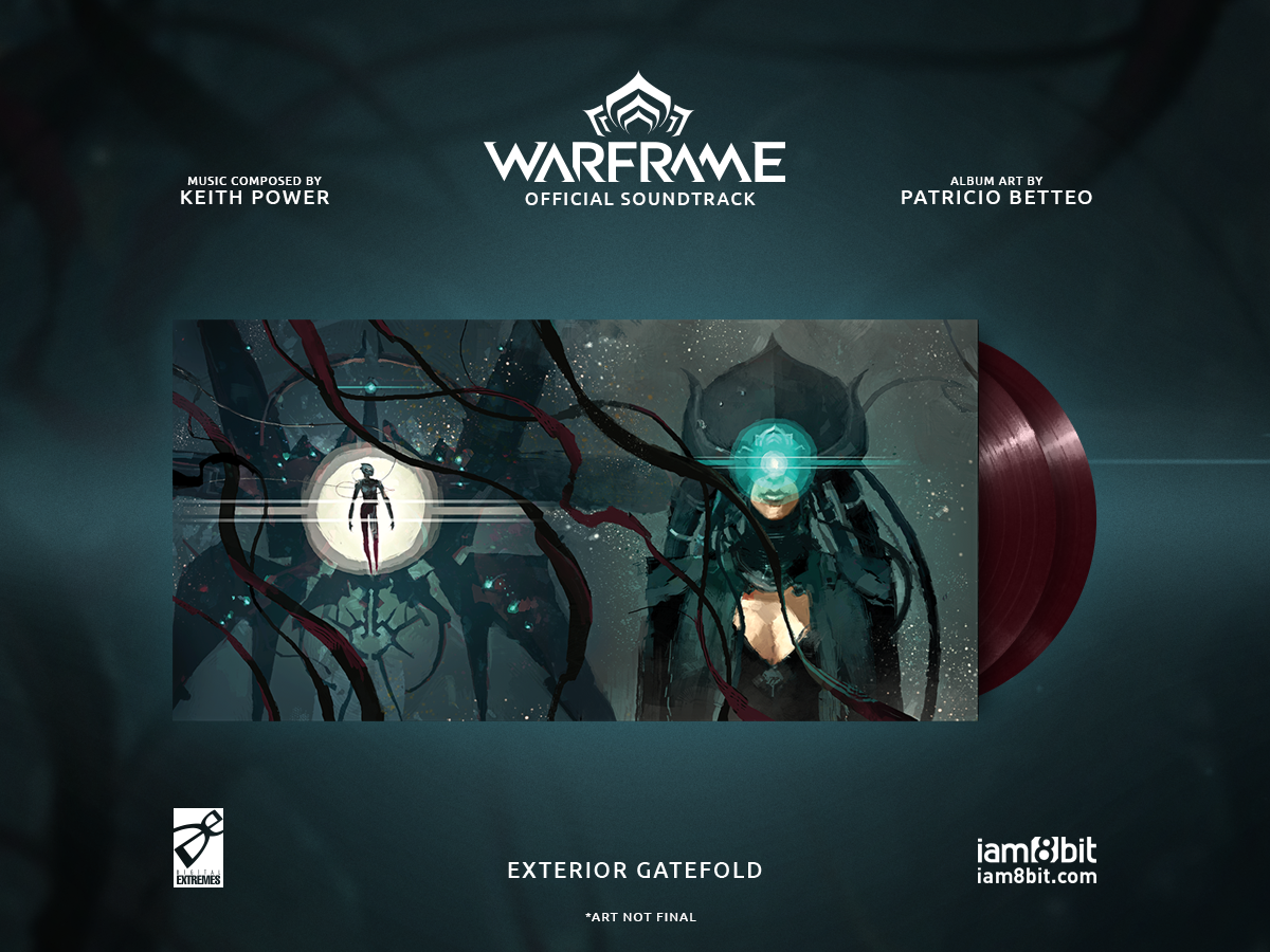 Limited Edition Warframe Vinyl Album and Art Going on Sale Soon