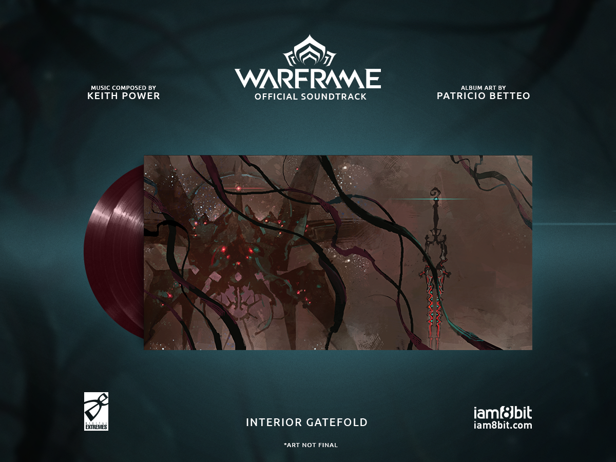 Limited Edition Warframe Vinyl Album and Art Going on Sale Soon