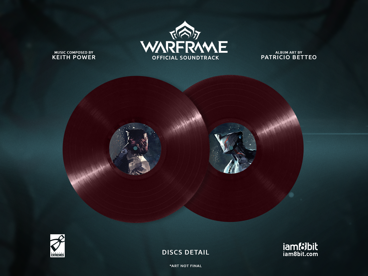 Limited Edition Warframe Vinyl Album and Art Going on Sale Soon