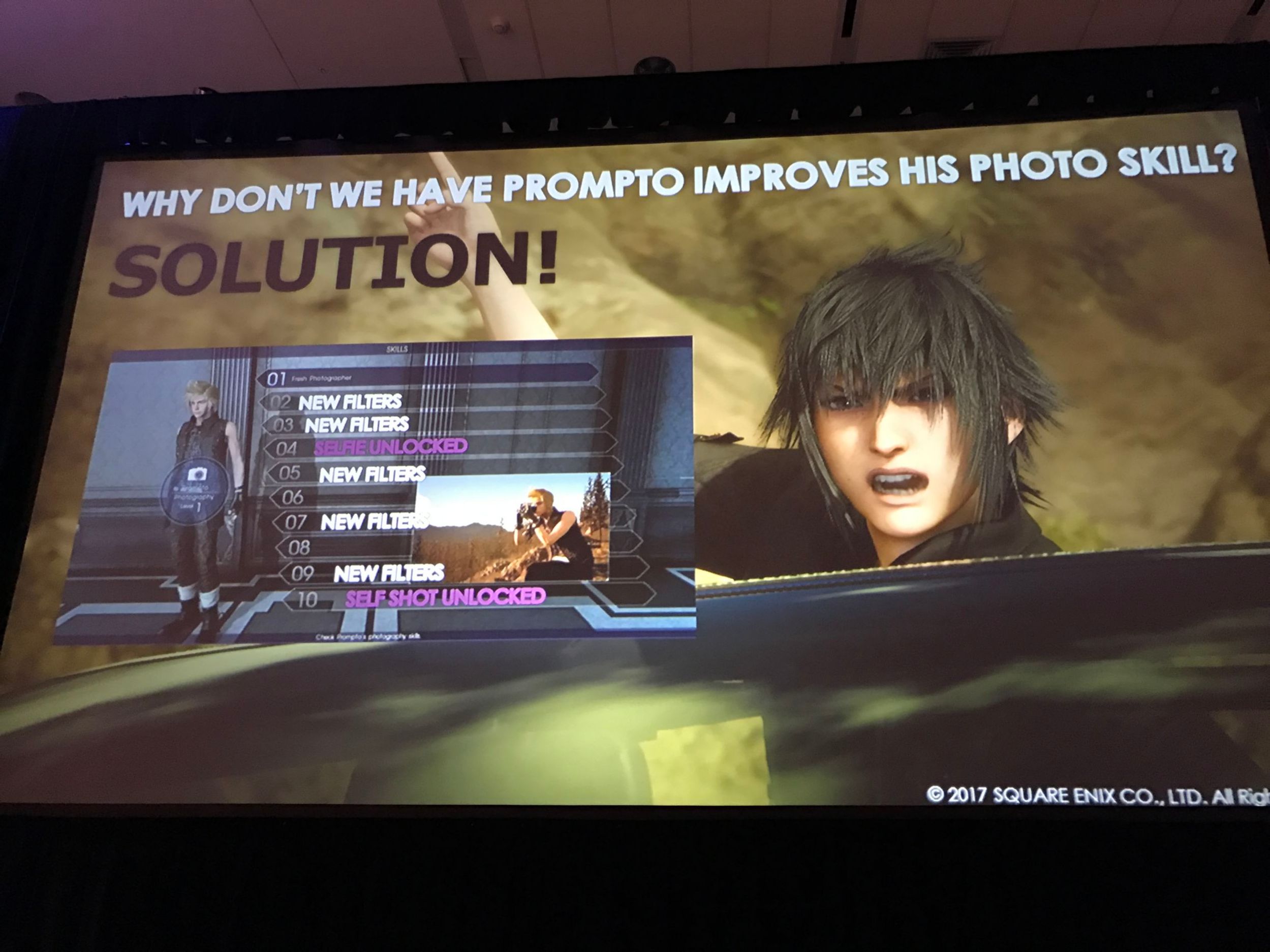 Final Fantasy XV Dev Explains How Prompto's Photos Enhance the Game's ...