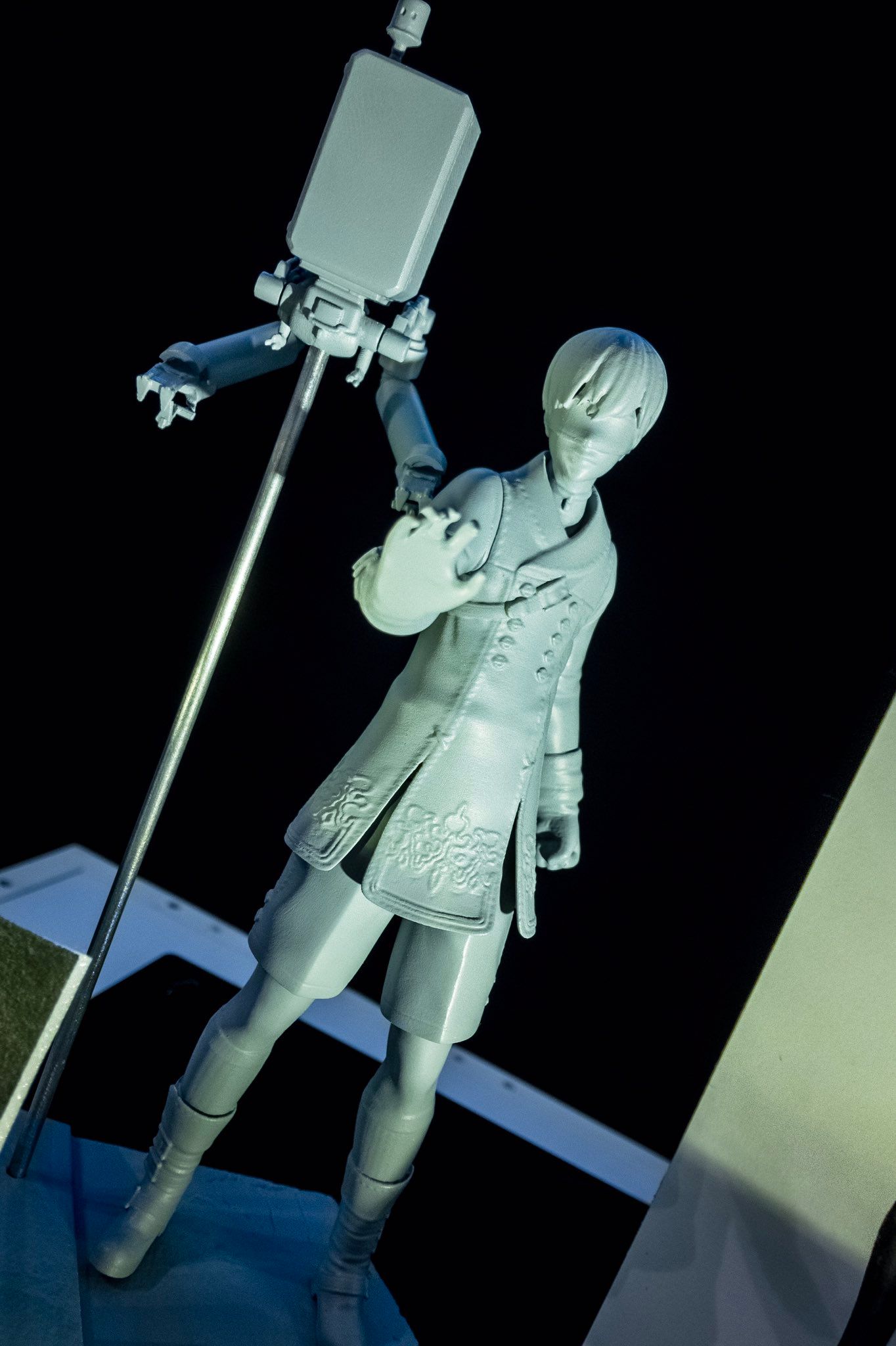 NieR: Automata A2 and 9S Figures Announced by Square Enix; 9S Prototype ...