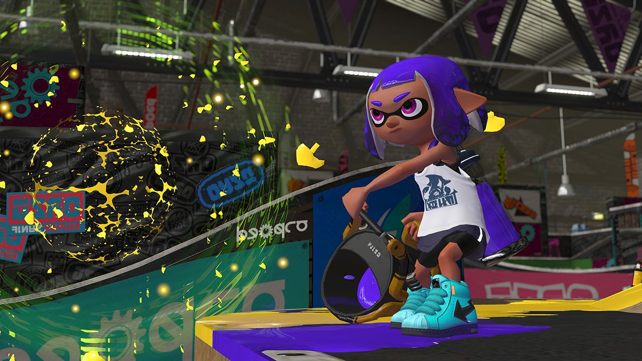 Nintendo Showcases New BMX Themed Splatoon 2 Stage