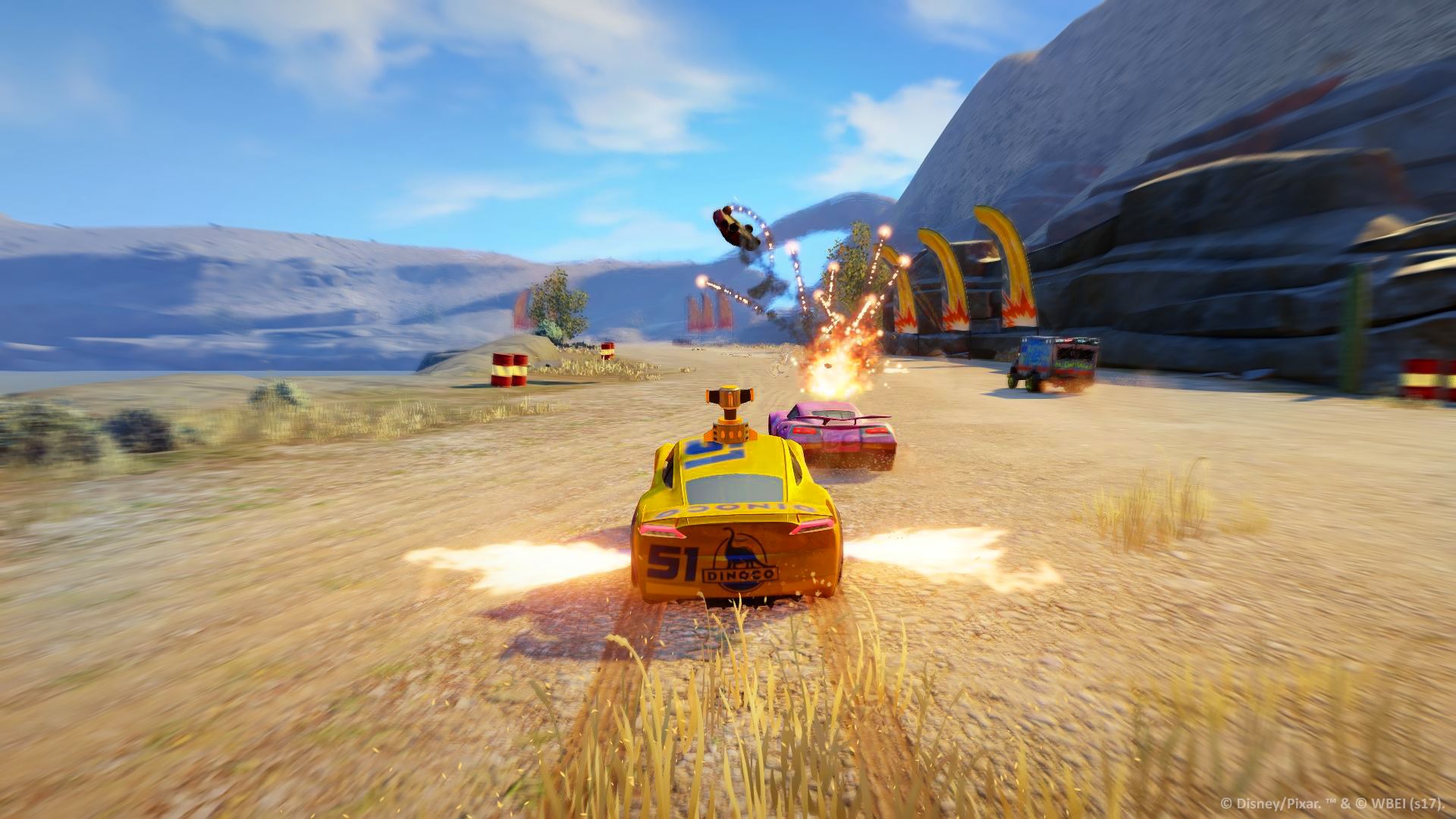 Cars 3: Driven to Win Gets New Gameplay Trailer