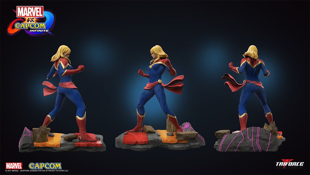 Check Out the Marvel vs. Capcom: Infinite - Collector's Edition Statues ...