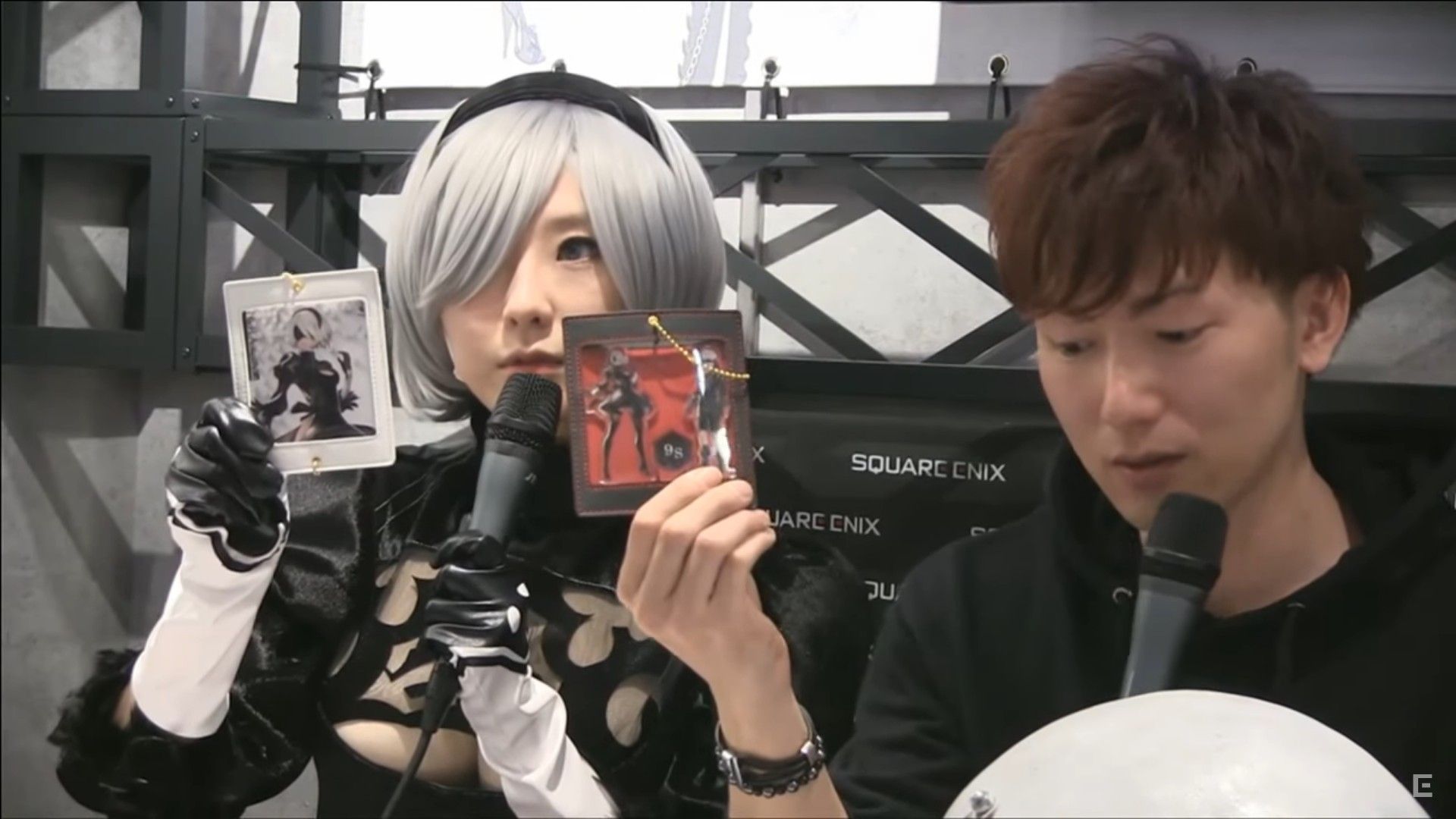 NieR: Automata Director Yoko Taro Removes His Mask and... a Wild Hideki ...