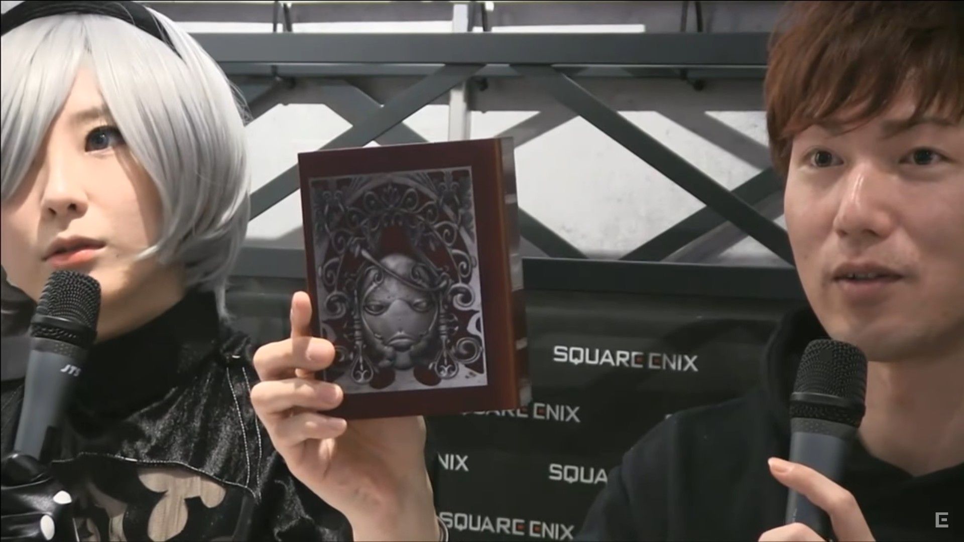 NieR: Automata Director Yoko Taro Removes His Mask and... a Wild Hideki ...