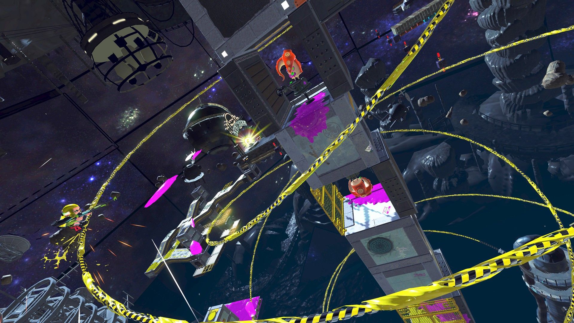 Nintendo Switch Exclusive Splatoon 2 Reveals Single Player in New ...