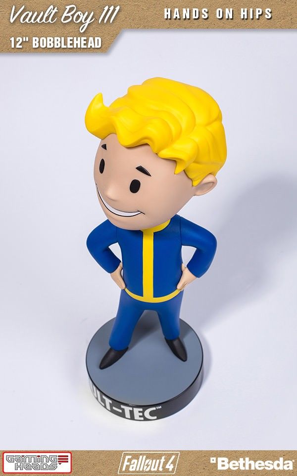 Vault Tec Bobblehead Quotes Fallout Bobbleheads Handmade Collectible