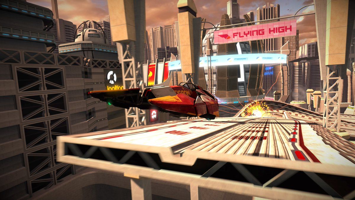 WipEout Omega Collection: New Vehicle Tigron K-VSR Unveiled