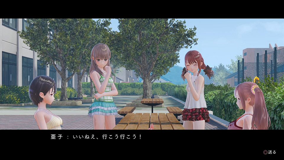 PS4/PS Vita Exclusive Blue Reflection Gets More DLC Costumes; Bathing ...