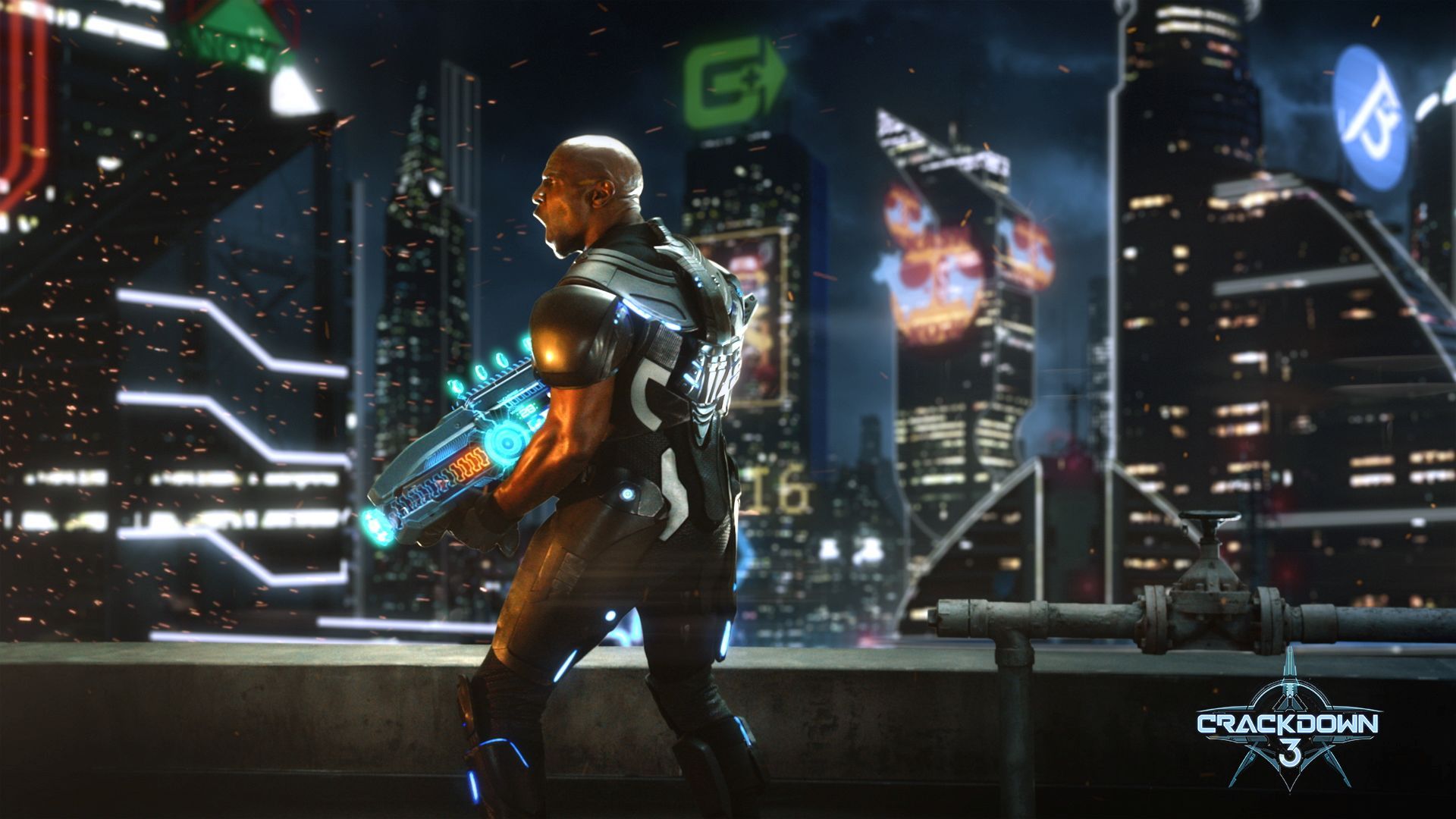 Crackdown 3 Gets Explosive New Screenshots in Majestic 4K Resolution, Art and Box Art