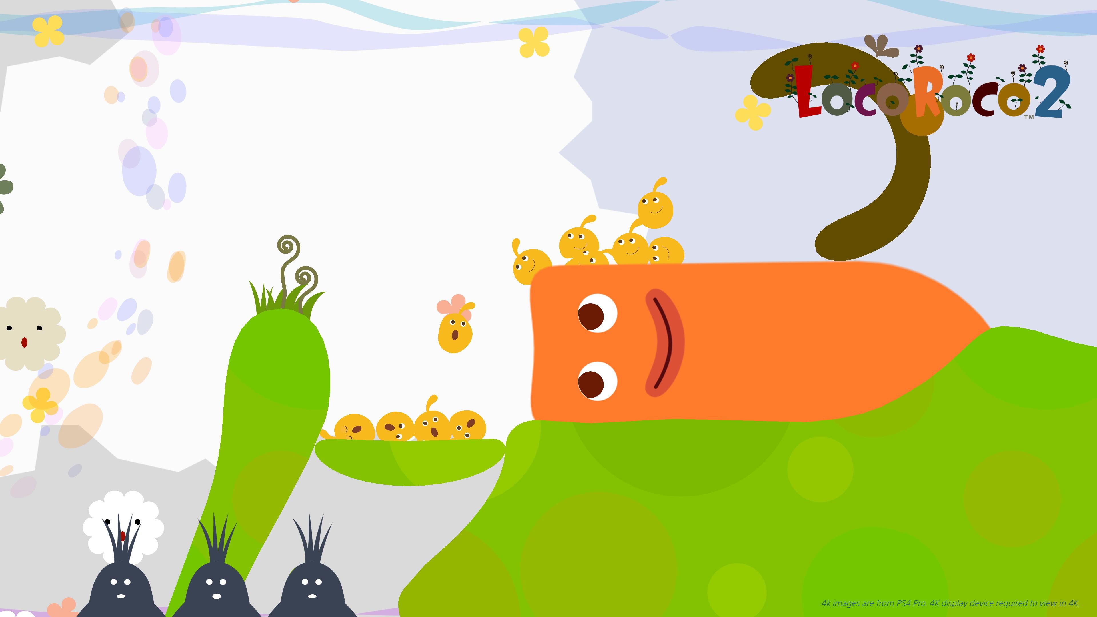 Loco Roco 2 PS4 Remaster Announced by Sony with 4K PS4 Pro Screenshots