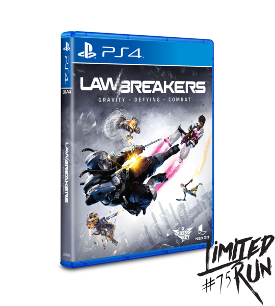 LawBreakers Getting Physical PS4 and PC Release/Collector's Edition ...