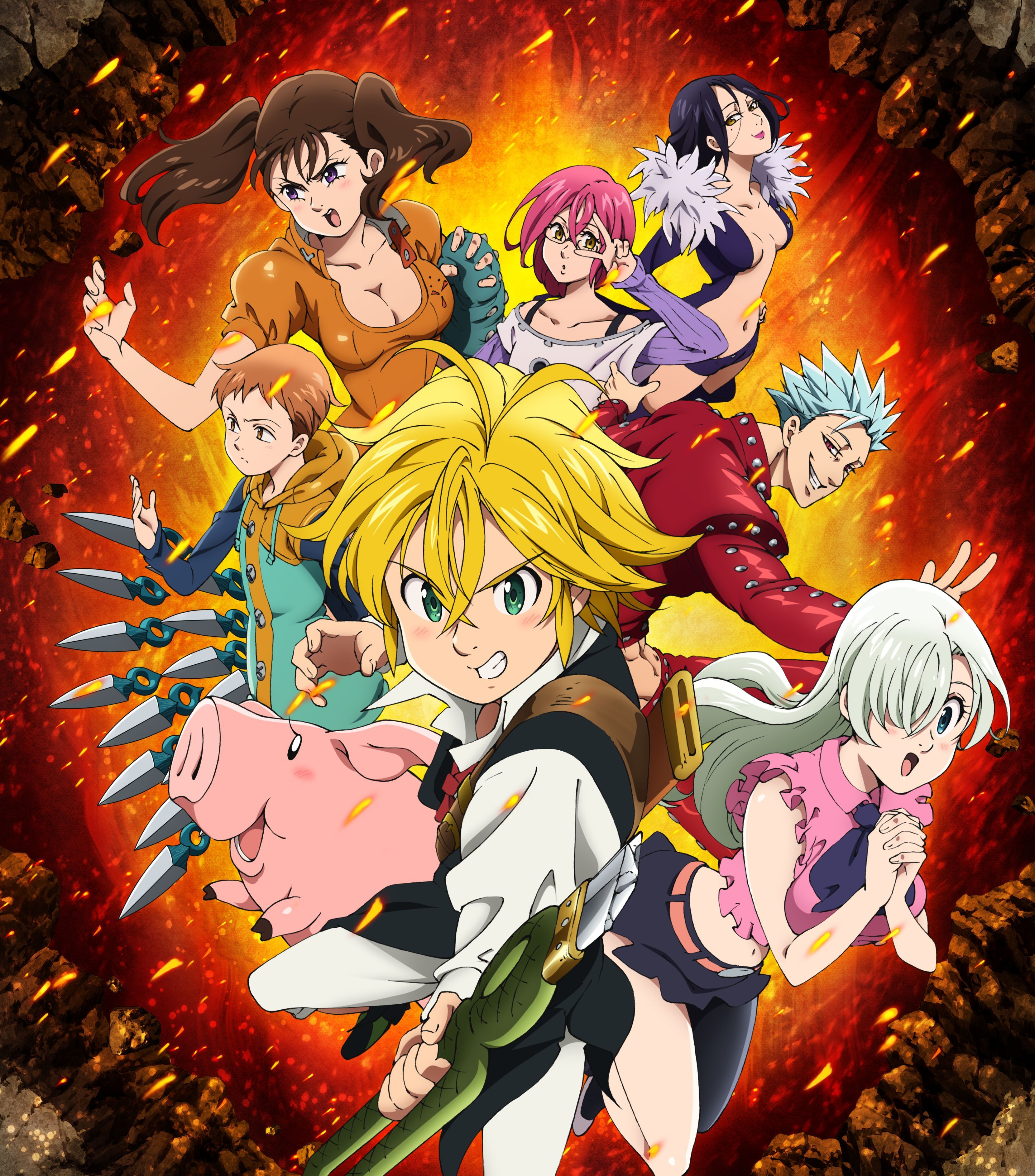 PS4 Exclusive The Seven Deadly Sins Gets More 1080 Screenshots Showing ...