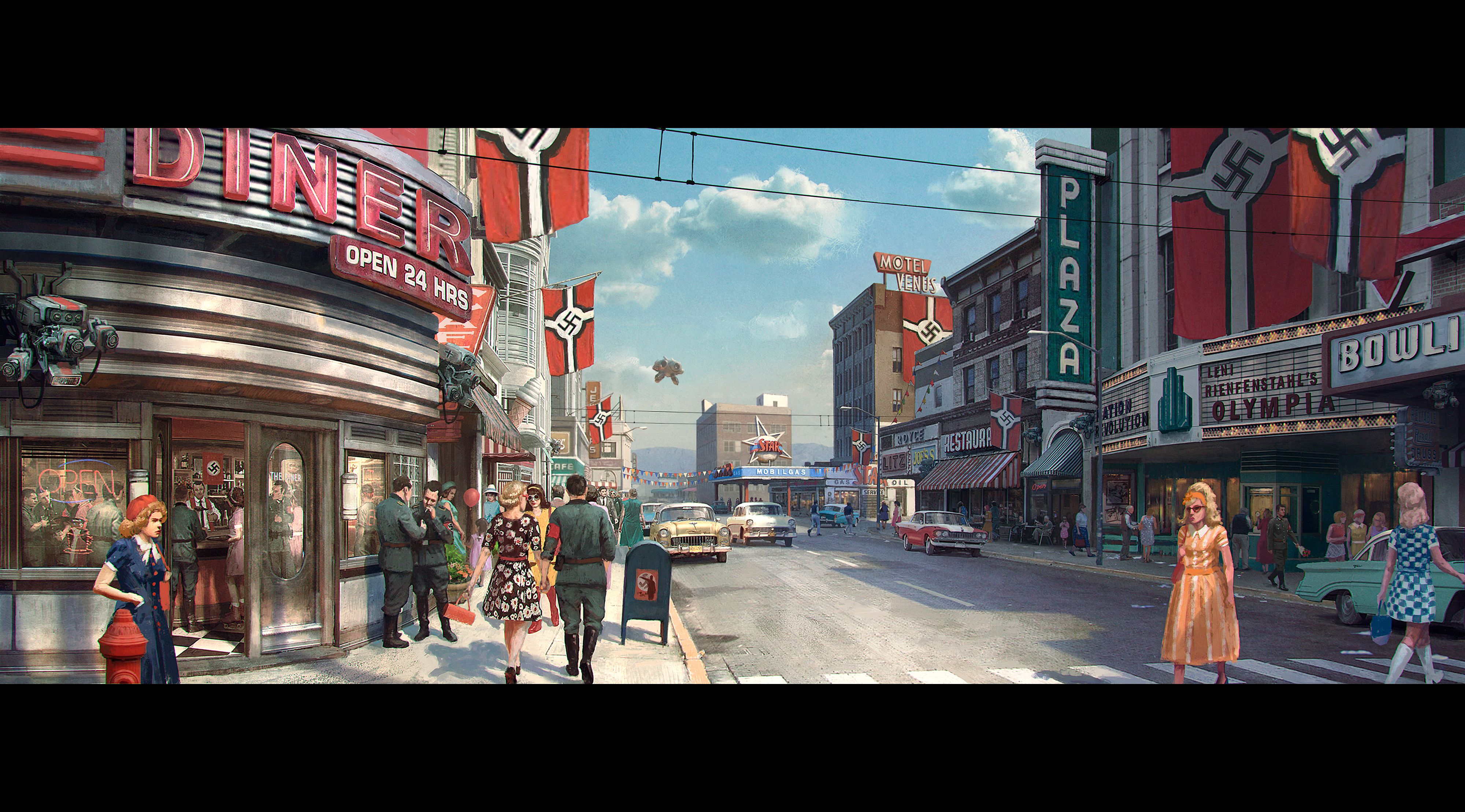 Wolfenstein II: The New Colossus Looks Well-Realized and Compelling in ...