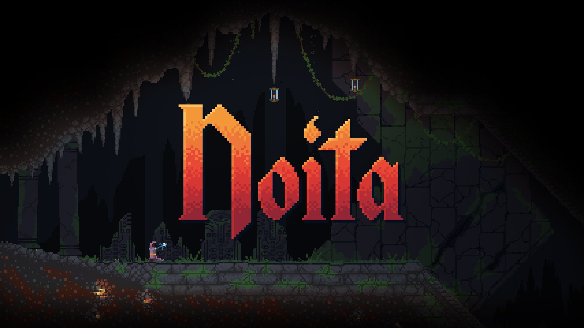 Noita Brings It's Pixel Magic Out of Early Access October 15