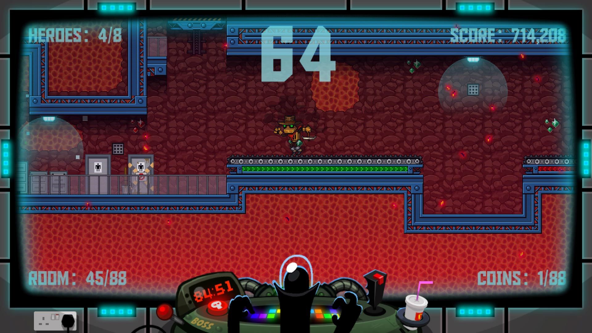 88 Heroes' First Free DLC Pack Adds Eight Other Indie Game Characters