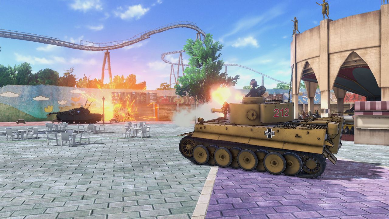 PS4 Exclusive Girls UND Panzer Dream Tank Match Shows Tons of Tanks in ...