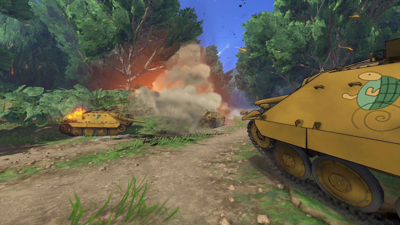 PS4 Exclusive Girls UND Panzer Dream Tank Match Shows Tons of Tanks in ...