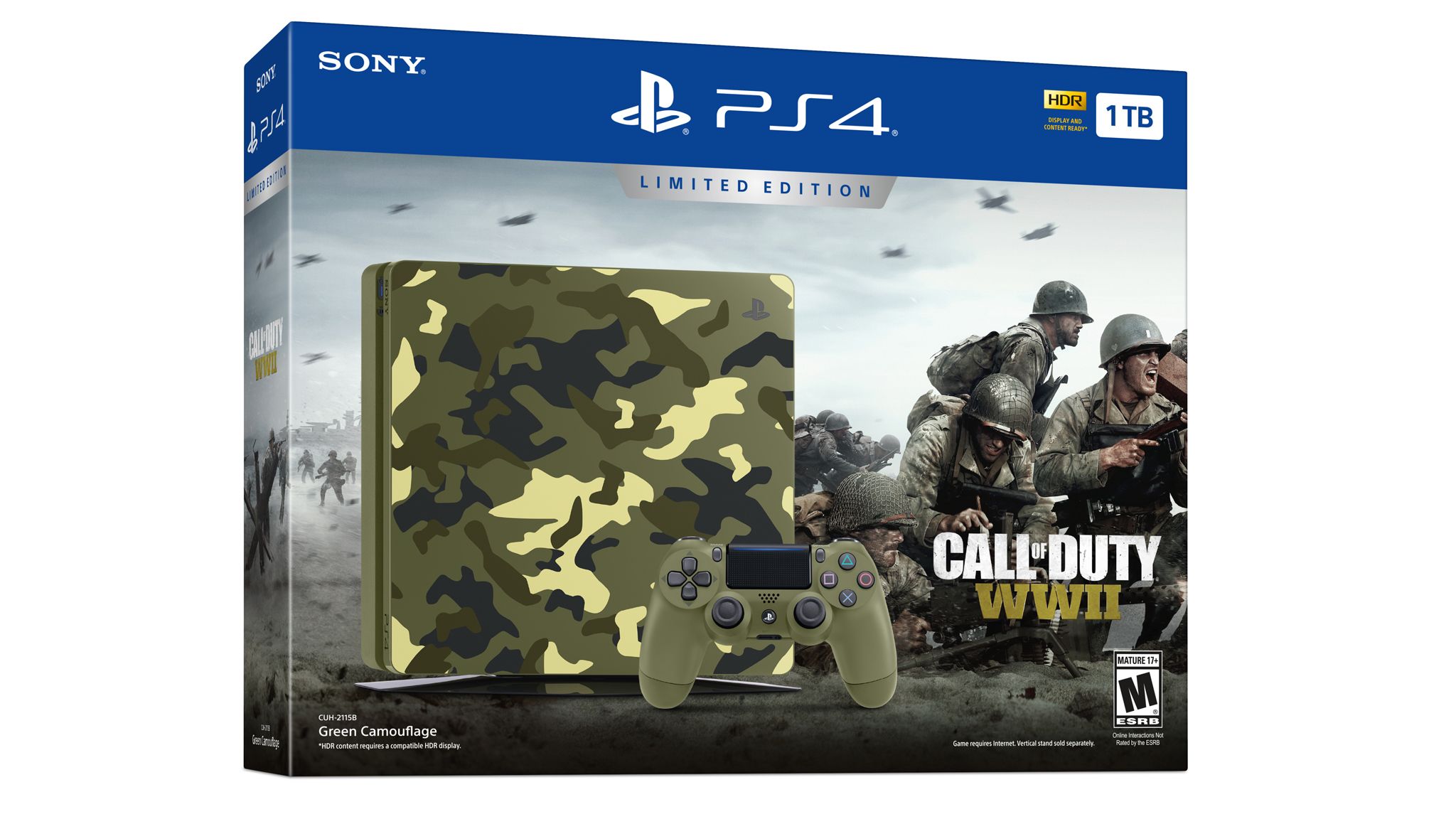 Limited Edition Call of Duty: WWII PS4 Bundle Announced